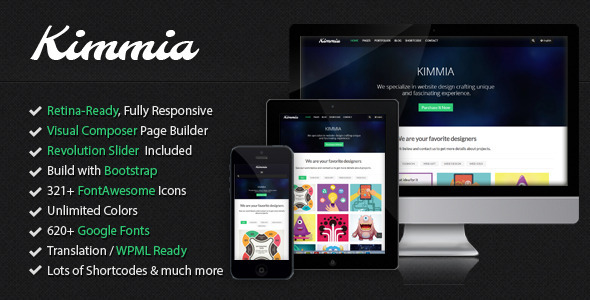 Kimmia - Responsive Creative WordPress Theme FxTheme