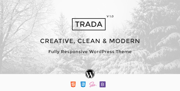 Trada - Creative Agency Multipurpose Theme TFx FxTheme
